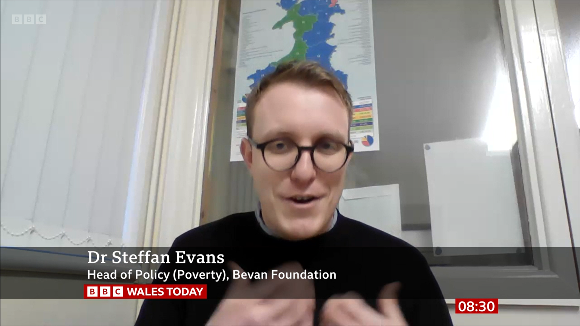 Sharing our work on the television in January - Bevan Foundation